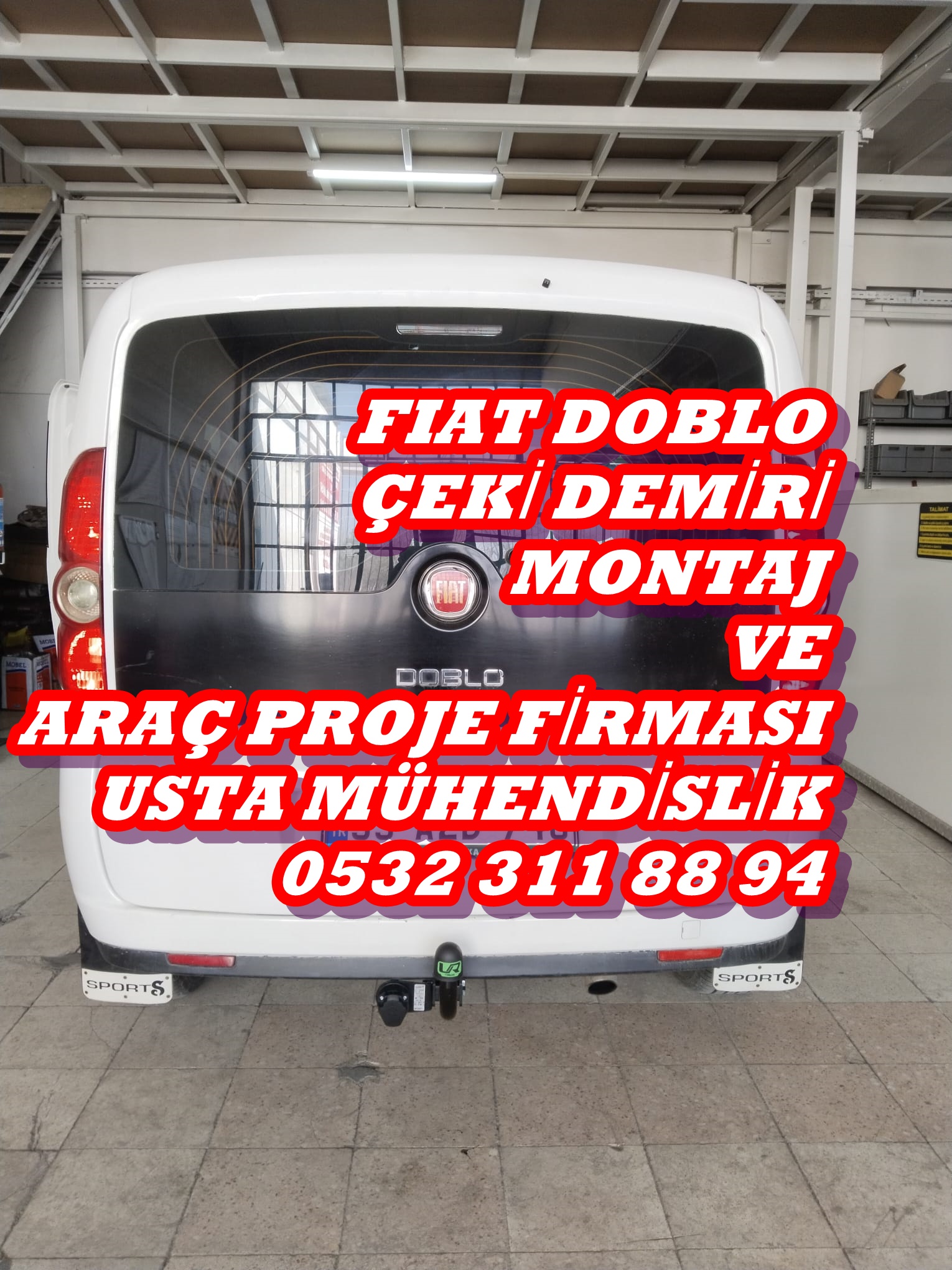 Çeki demiri takma montajı fiyatı maliyeti ve araç proje firması usta ...